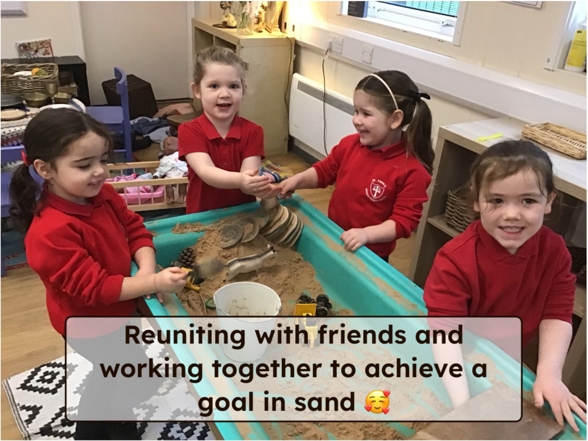 January in Nursery | St Anne's Catholic Primary School